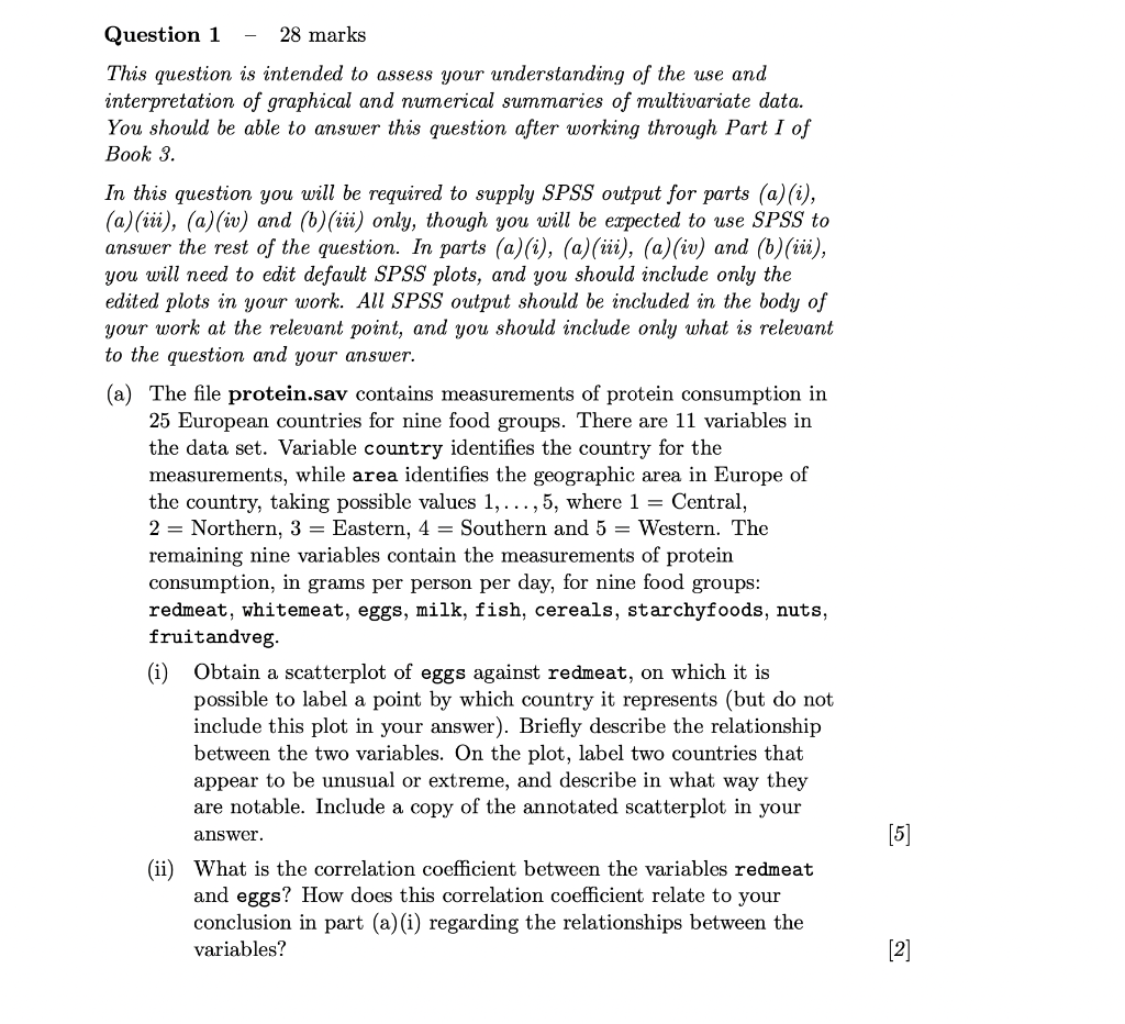 Question 1 28 marks This question is intended to | Chegg.com