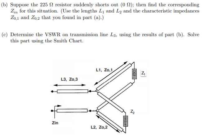 Solved Problem 2 A transmission line configuration, shown | Chegg.com