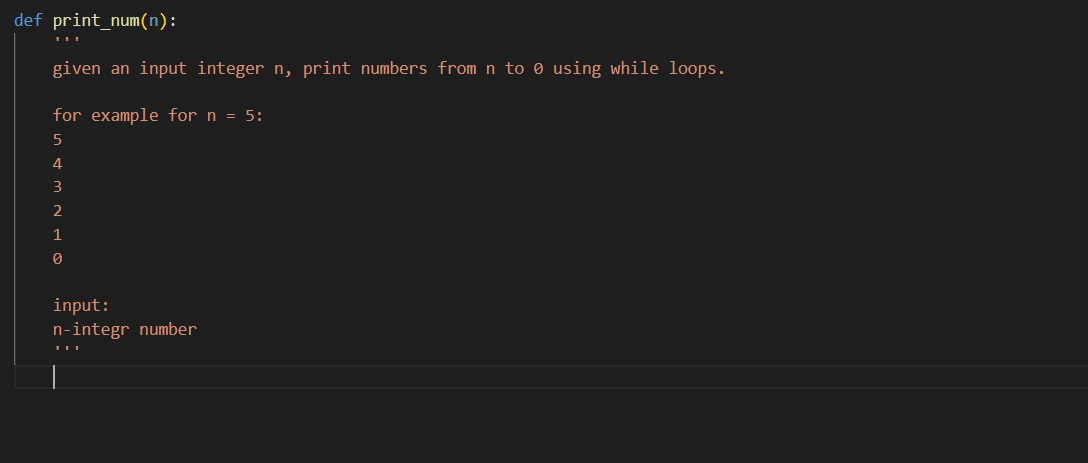 Solved Def Printnum N Given An Input Integer N Print 1275