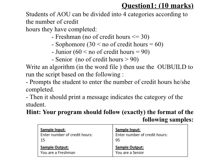 Solved Important Note: • For all questions you need to write | Chegg.com