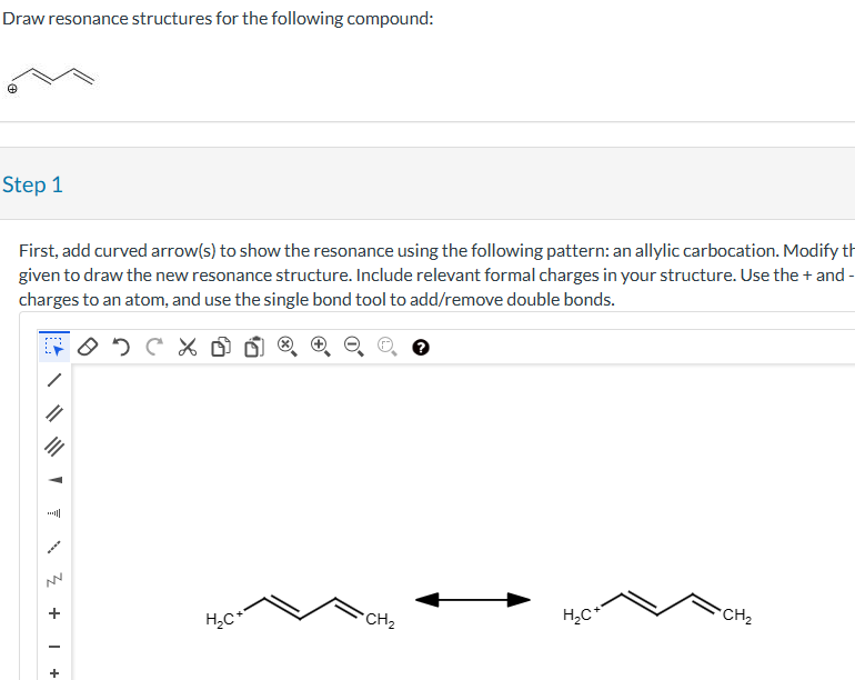 Solved Draw resonance structures for the following compound: | Chegg.com