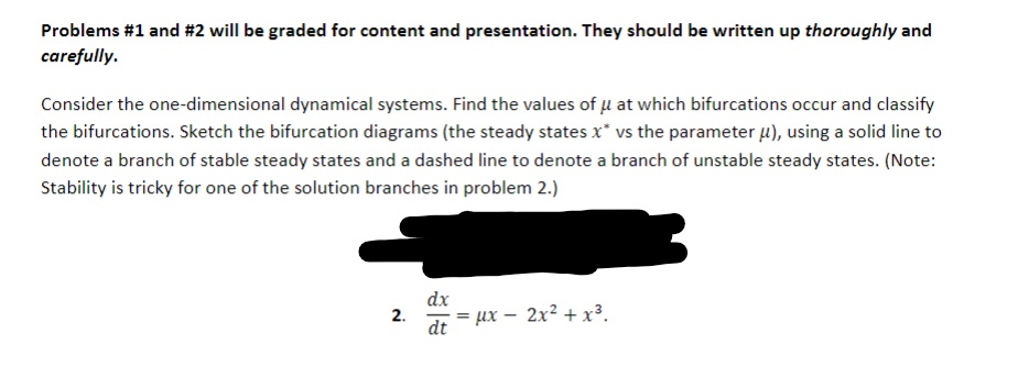 Solved Problems #1 and #2 will be graded for content and | Chegg.com