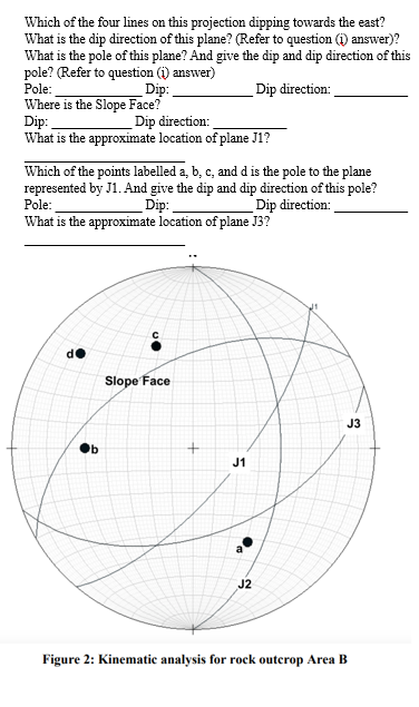 Solved Using contour and strike lines and other geologic | Chegg.com