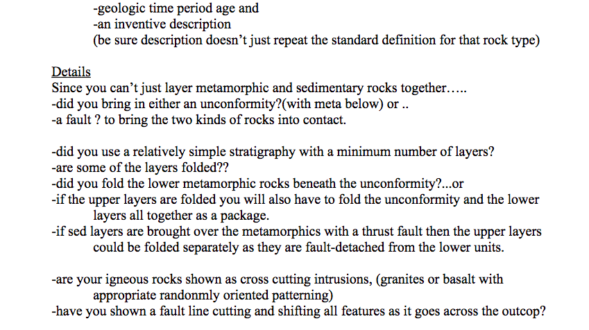 Solved Create a title that uses the geologic terminology | Chegg.com