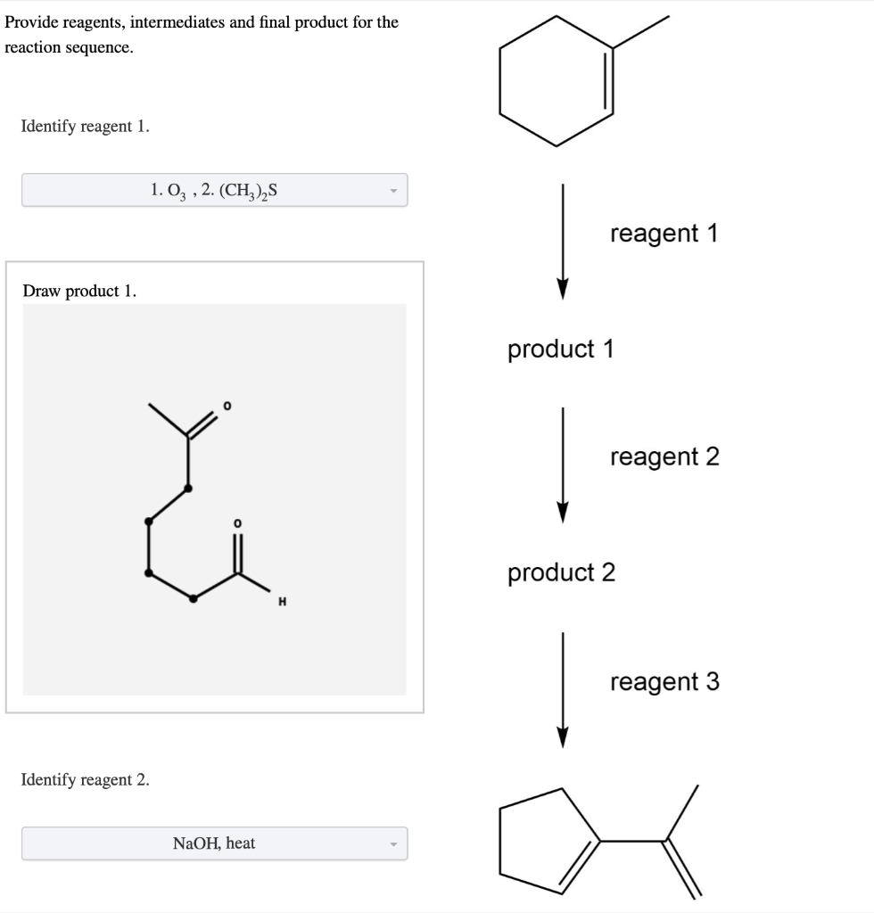 Solved Pr re Identify reagent 3 . ] | Chegg.com