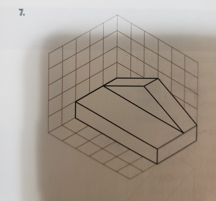 Solved For each object draw three orthographic views showing | Chegg.com