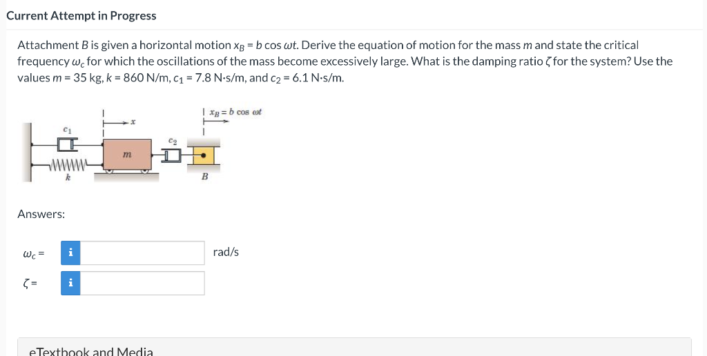 Solved Current Attempt in Progress Attachment B is given a | Chegg.com