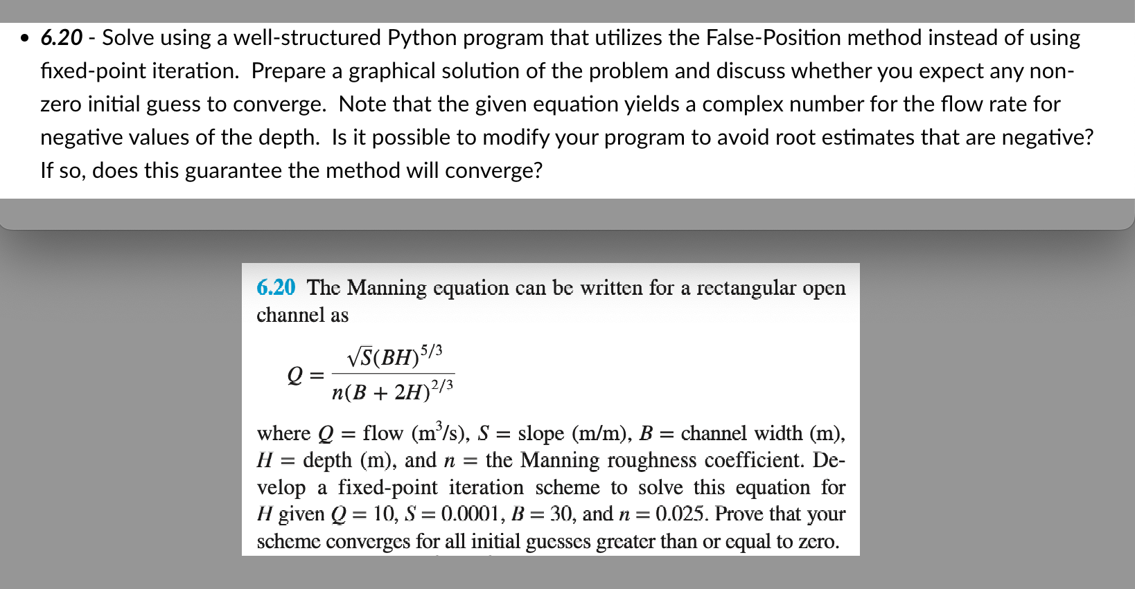 Solved Solve using python that utilizes the False-Position | Chegg.com