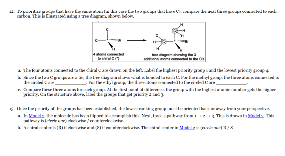 Solved Model 2: Naming Chirality Centers - Rand S | Chegg.com