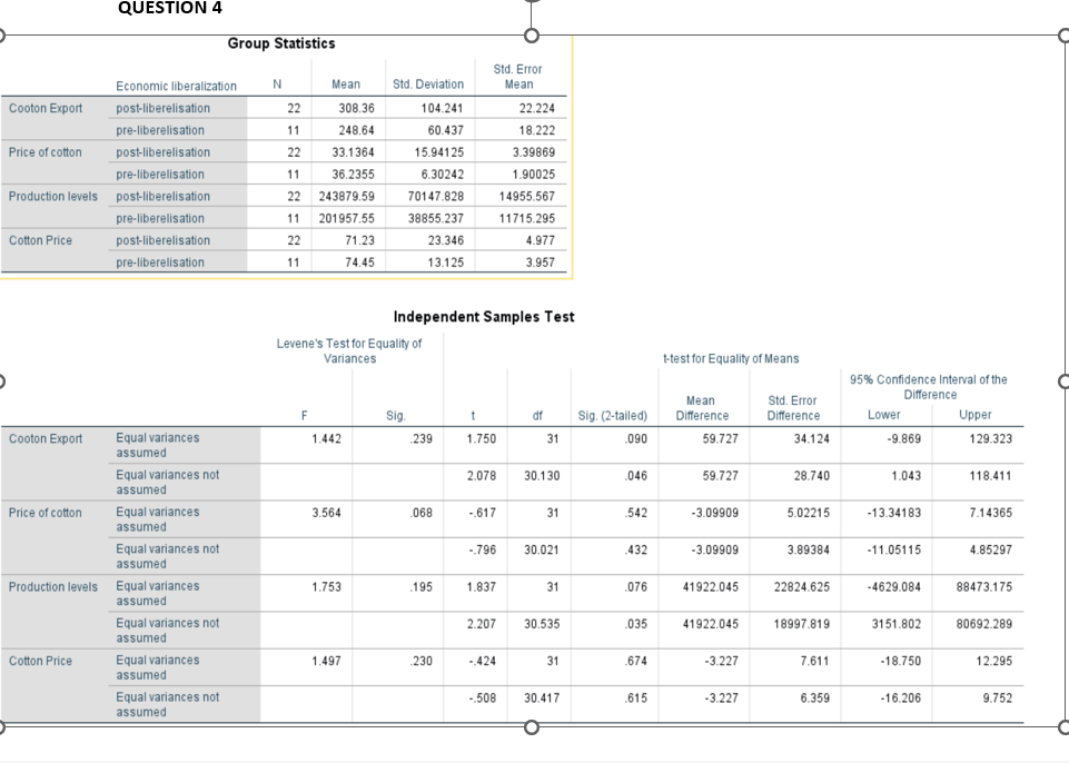 QUESTION 4 | Chegg.com