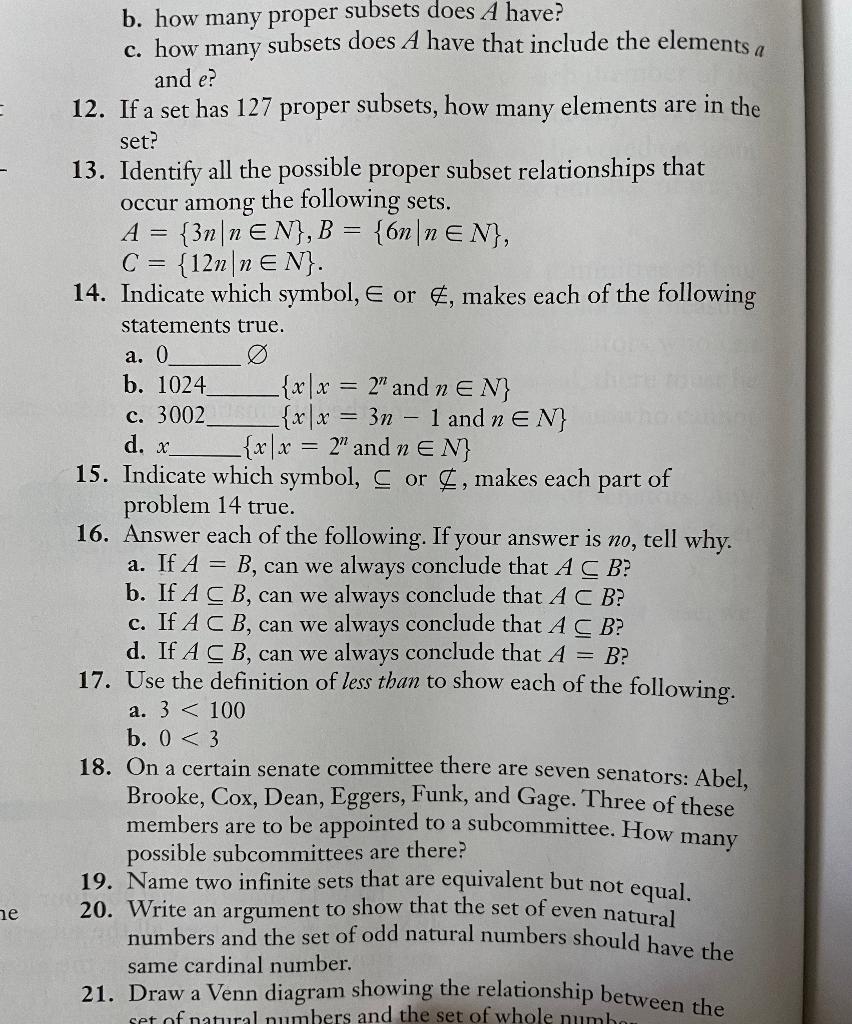 Solved Can someone please answer numbers 14 and 15 with a | Chegg.com