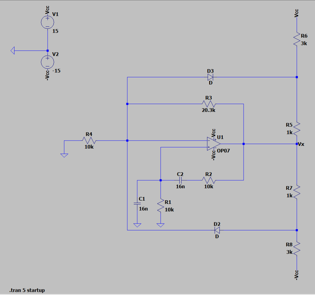 Solved Hi there, I am trying to simulate this on LTSpice, | Chegg.com
