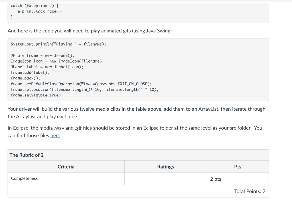 A collection of Interfaces that define Behavior | Chegg.com
