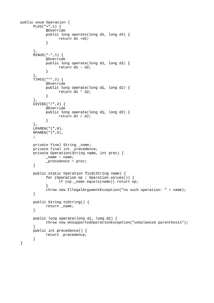 Solved IN JAVA, 1. Put TestCalculator and UnlockTest in | Chegg.com