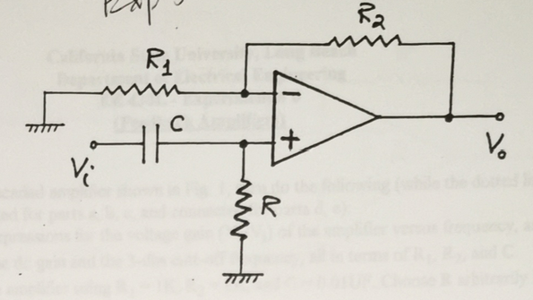 Solved The transfer function of the highpass filter is given | Chegg.com