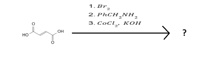 Solved Br2PhCH2NH2COCl2,KOH | Chegg.com