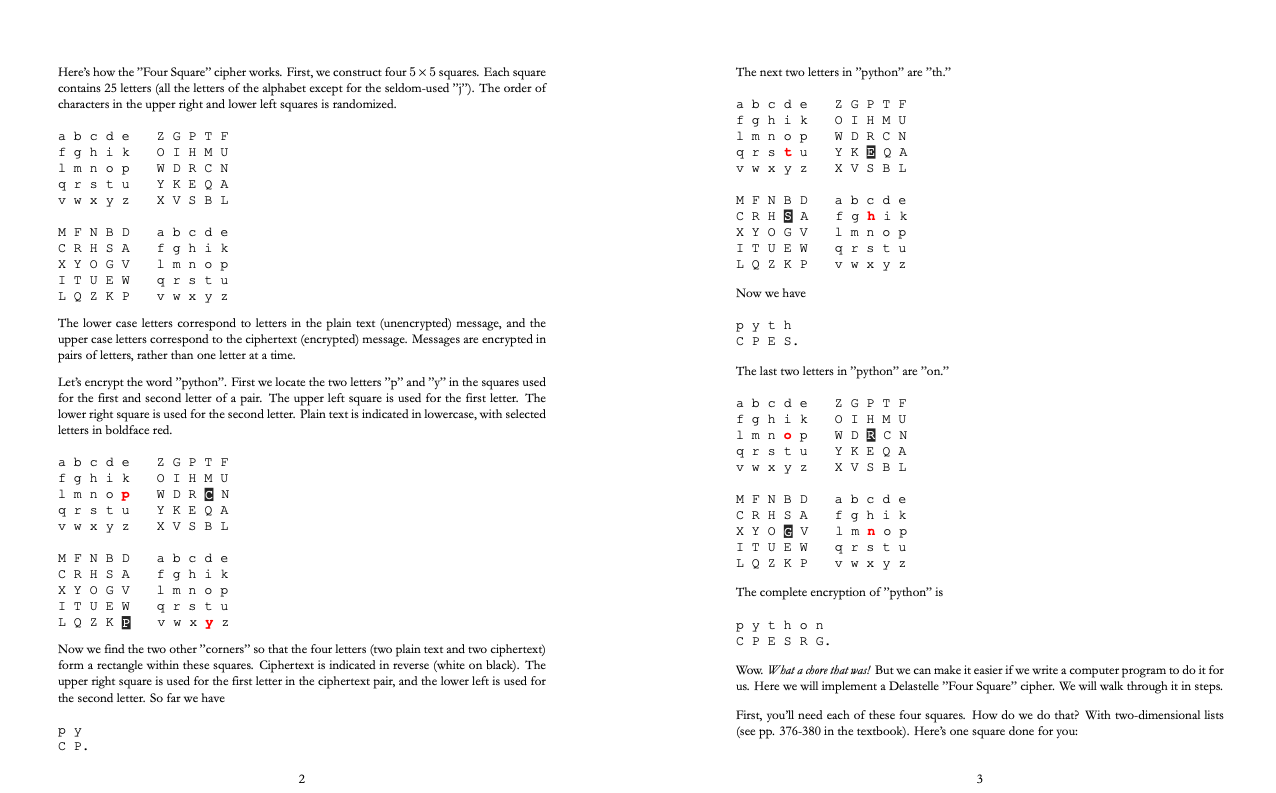 Solved (four_square. Py) In this assignment we will make use | Chegg.com