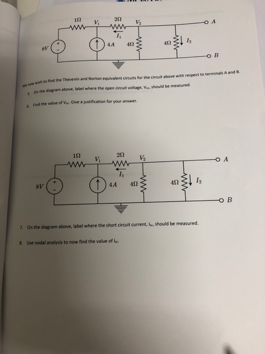 Solved Week 3: Advanced Circuit Analysis the circuit below | Chegg.com