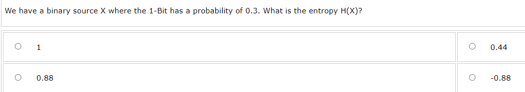 Solved We Have A Binary Source X Where The 1 Bit Has A 7458