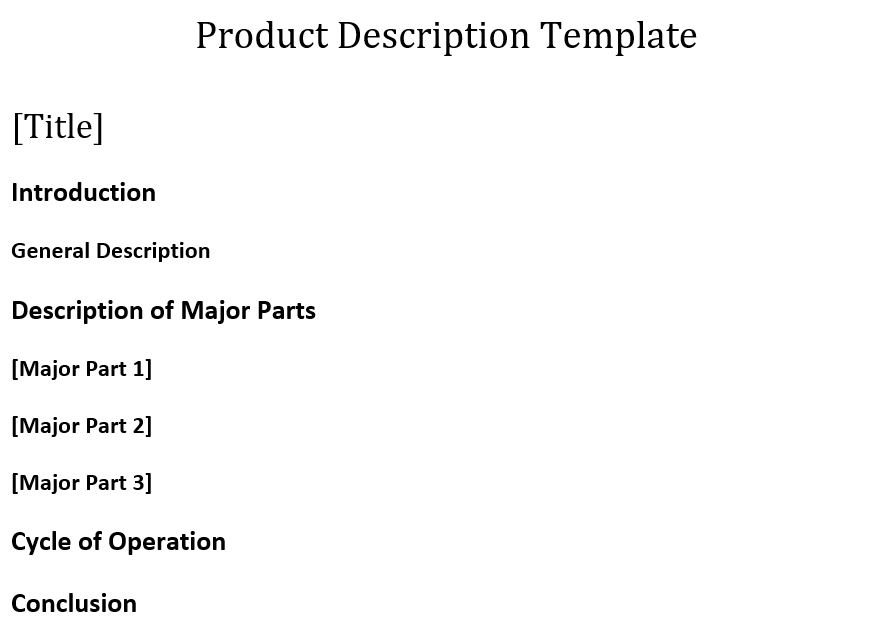 Write product descriptions based on the products’ | Chegg.com