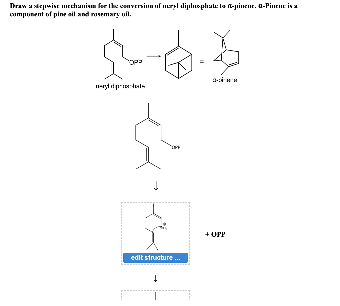 Solved Draw a stepwise mechanism for the conversion of neryl | Chegg.com