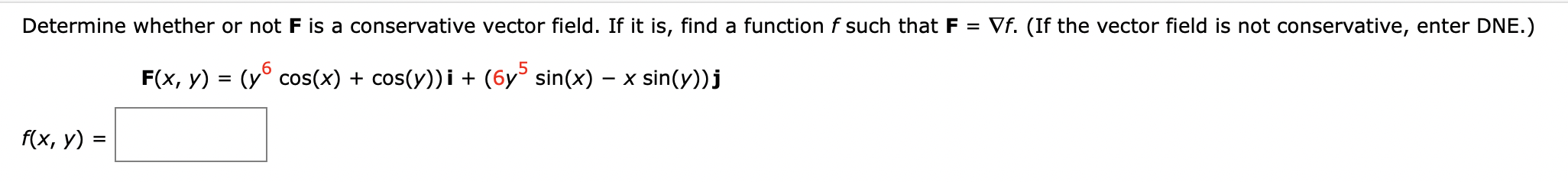 Solved Determine whether or not F ﻿is a conservative vector | Chegg.com