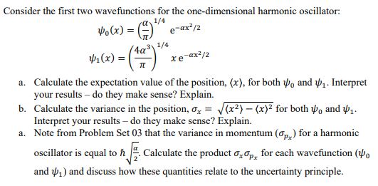 Solved Consider the first two wavefunctions for the | Chegg.com