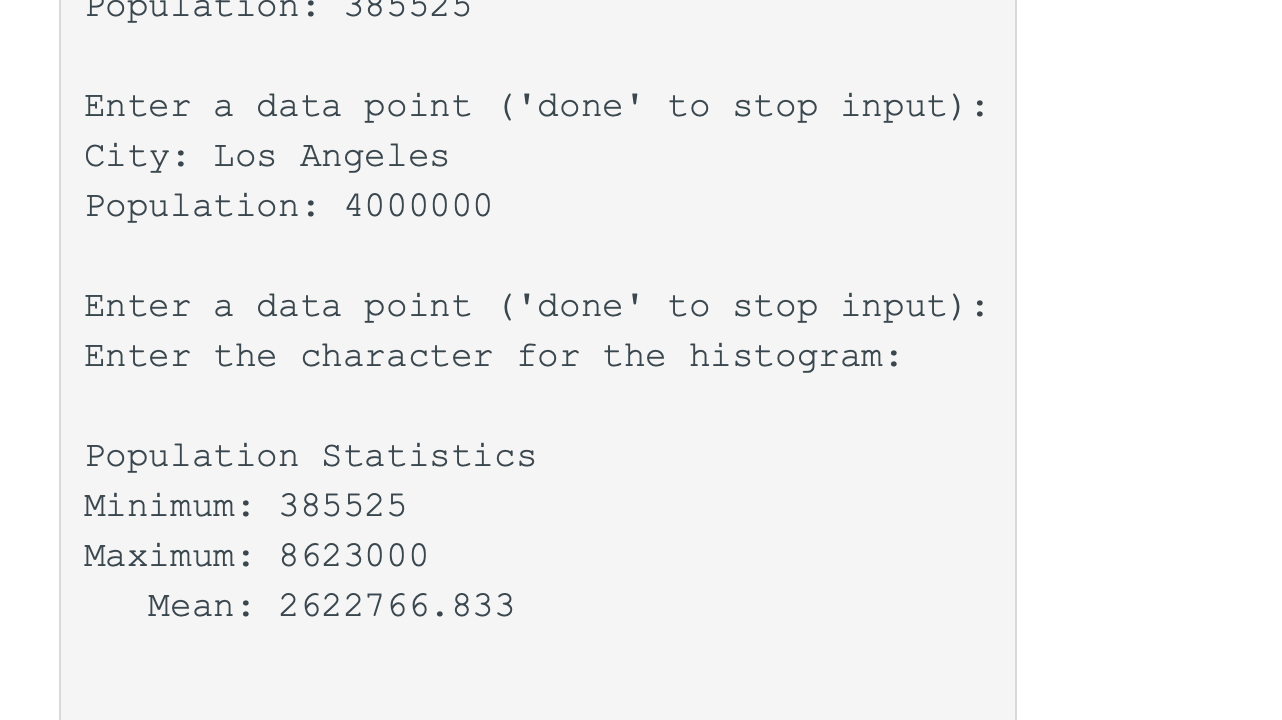 Solved title = input("Enter a title for the | Chegg.com