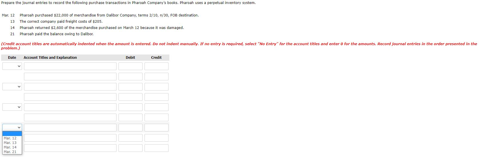 Solved Prepare the journal entries to record the following | Chegg.com