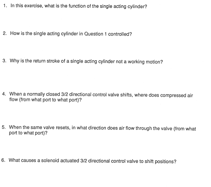 Solved 1. In this exercise, what is the function of the | Chegg.com