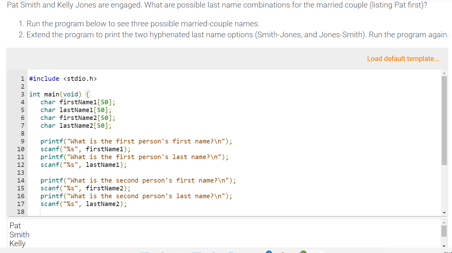 Pat Smith and Kelly Jones are engaged. What are | Chegg.com
