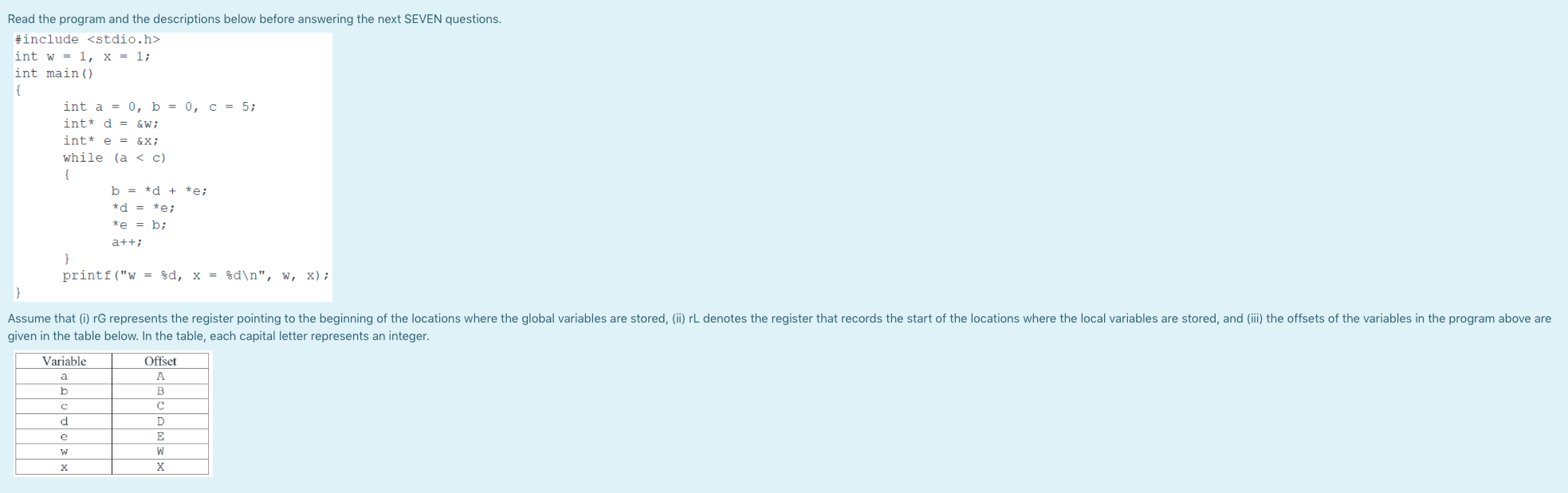 Solved (PLEASE ANSWER ALL 7 QUESTIONS) 1. In LC-3, which | Chegg.com