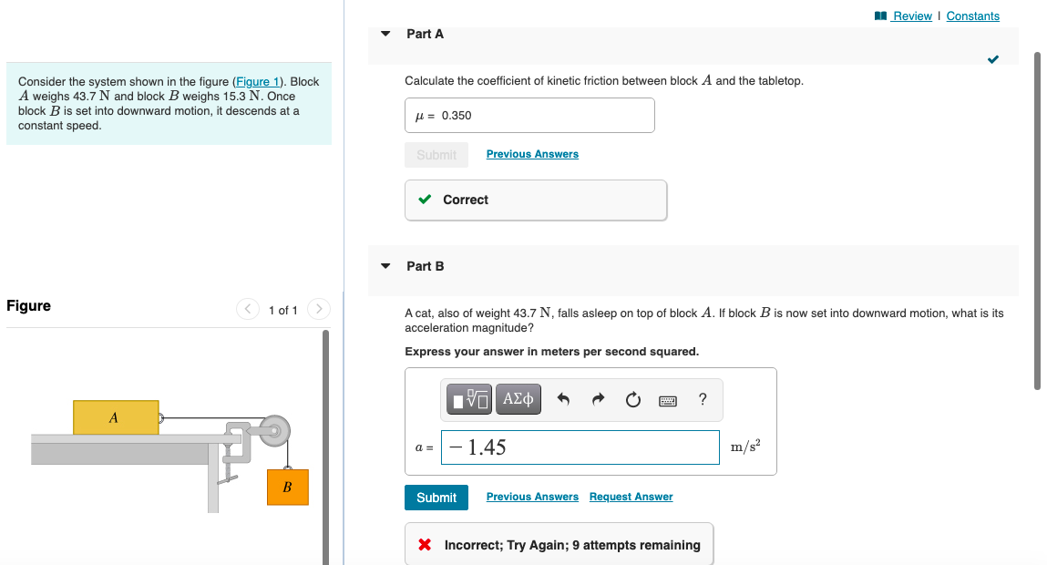 Solved Review | Constants Part A Calculate the coefficient | Chegg.com