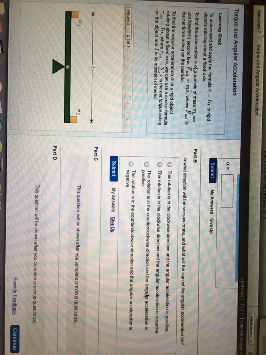 Solved Torque and Angular acceleration. In all of these | Chegg.com