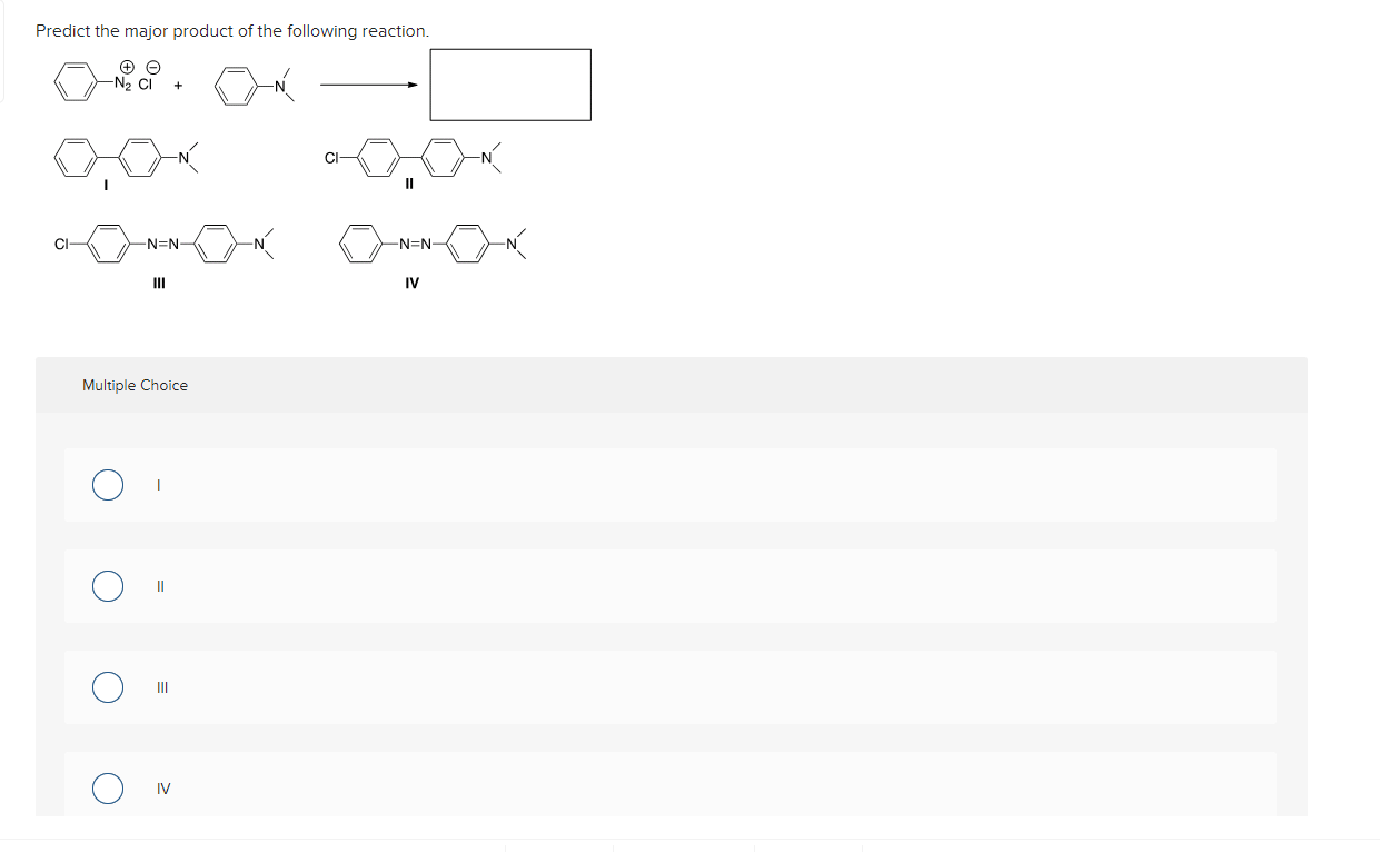 Solved Predict the major product of the following reaction. | Chegg.com