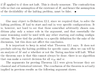 Describe in detail how H in Theorem 12.1 can be | Chegg.com