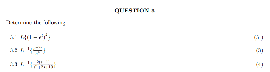 Solved QUESTION 3Determine the | Chegg.com