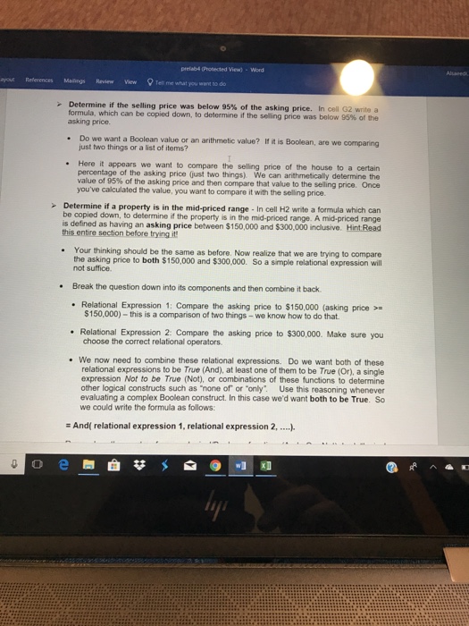 Solved prelab4 (Protected View) Word References Mailings | Chegg.com