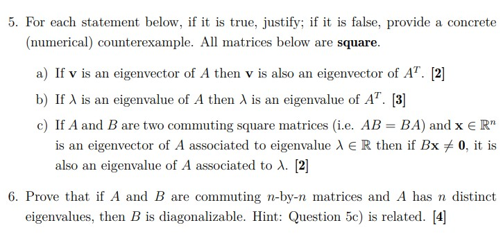 Solved 5 ﻿a b and c | Chegg.com