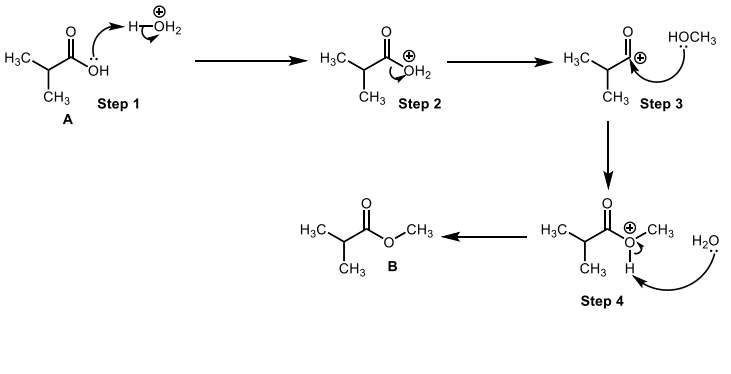Solved HOCH3 H3C он CH3 Step2 CH3 Step3 CH3 Step 1 Нас H3C | Chegg.com