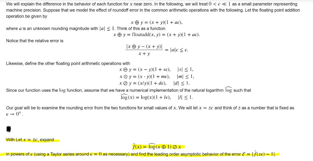 We will explain the difference in the behavior of | Chegg.com
