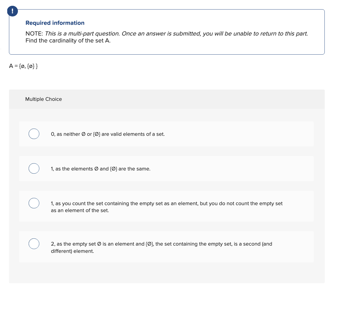 Solved Required informationNOTE: This is a multi-part | Chegg.com