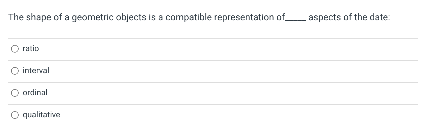 Solved The shape of a geometric objects is a compatible | Chegg.com