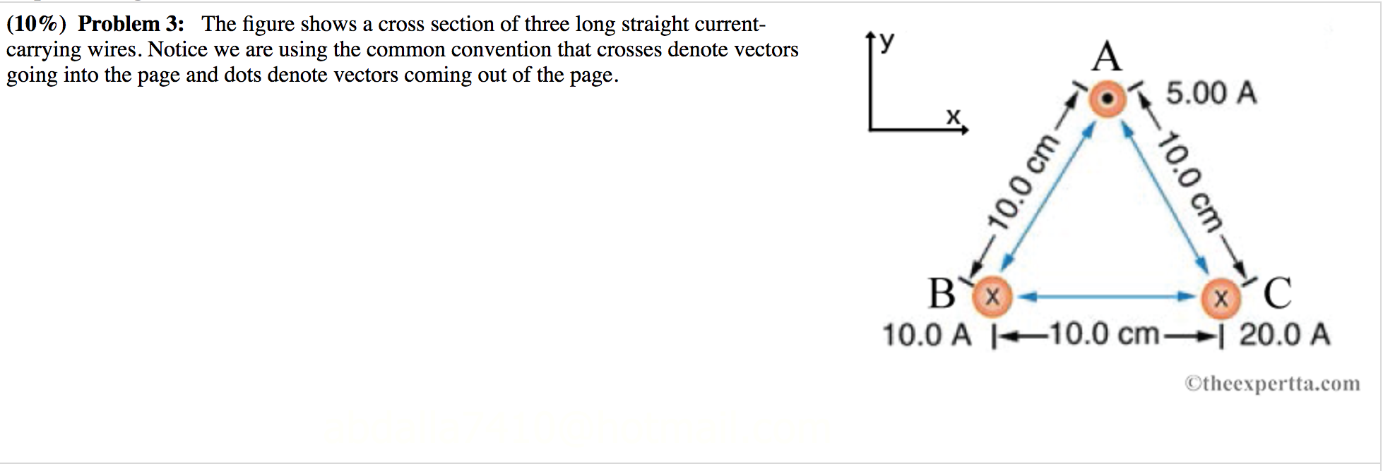 Solved 10 Problem 3 The Figure Shows A Cross Section