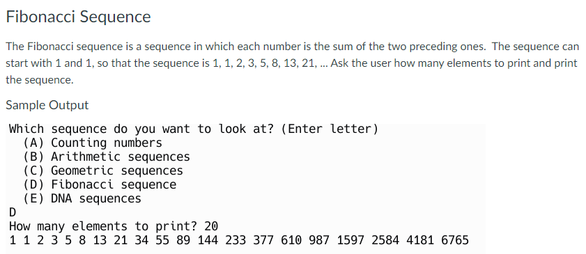 Solved Counting Numbers The counting numbers sequence is the | Chegg.com