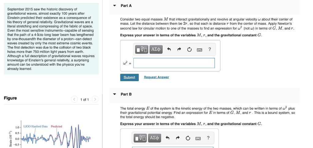 Solved September 2015 saw the historic discovery of | Chegg.com