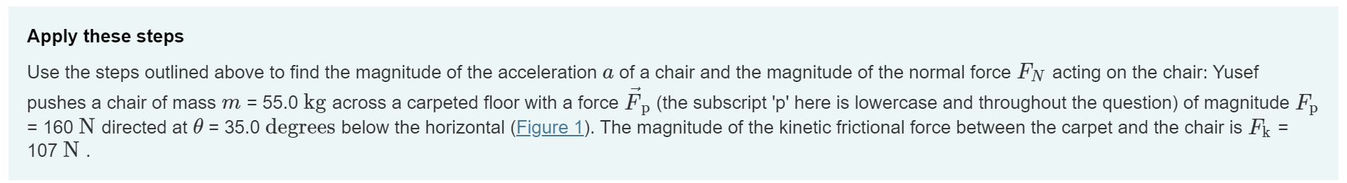 Solved 1.Use the component form of Newton's second law to | Chegg.com