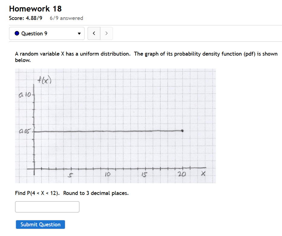 Solved Homework 18 Score: 4.88/96/9 answered A random | Chegg.com