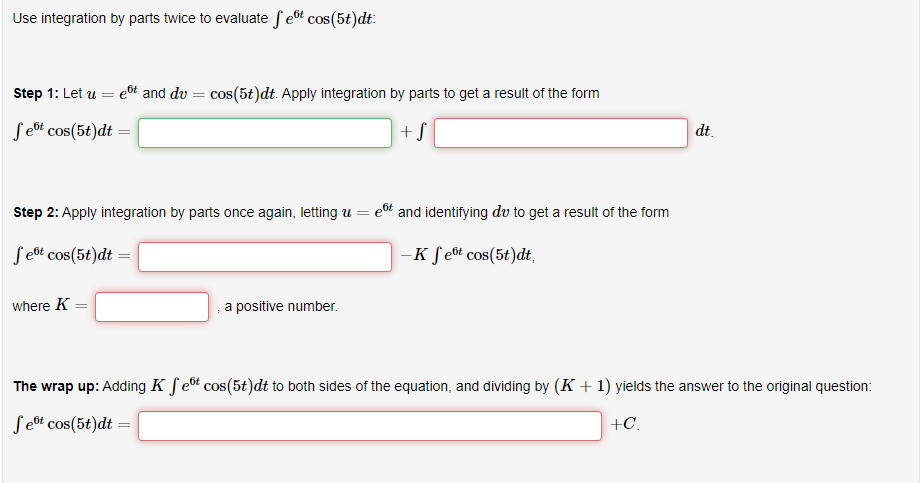 Solved Use integration by parts twice to evaluate Set | Chegg.com
