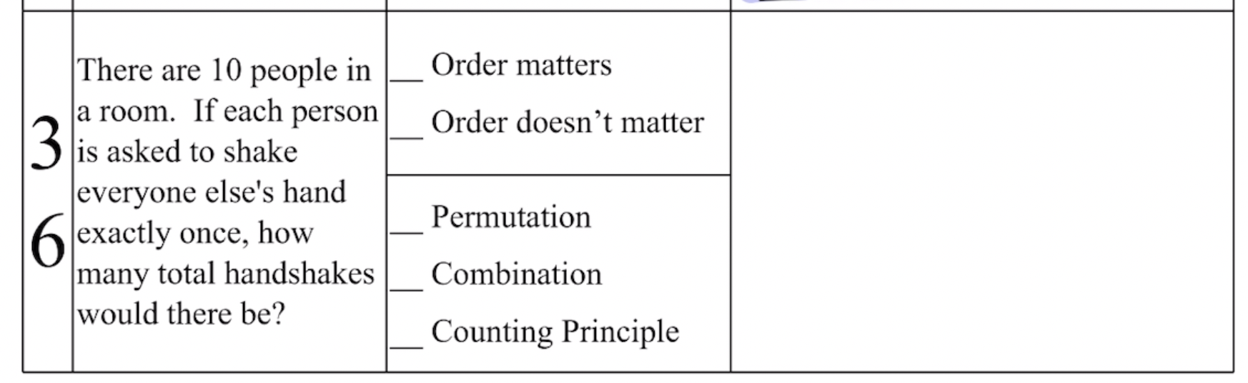Solved Order matters Order doesn't matter If you flip a coin | Chegg.com
